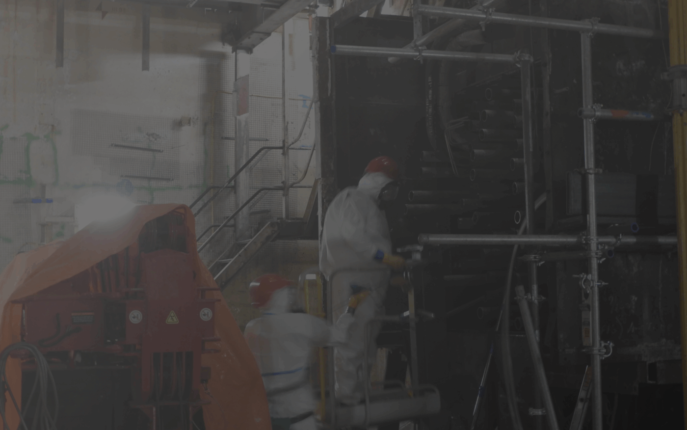 Isolation of four primary circuit feeder pipes from the steam ...