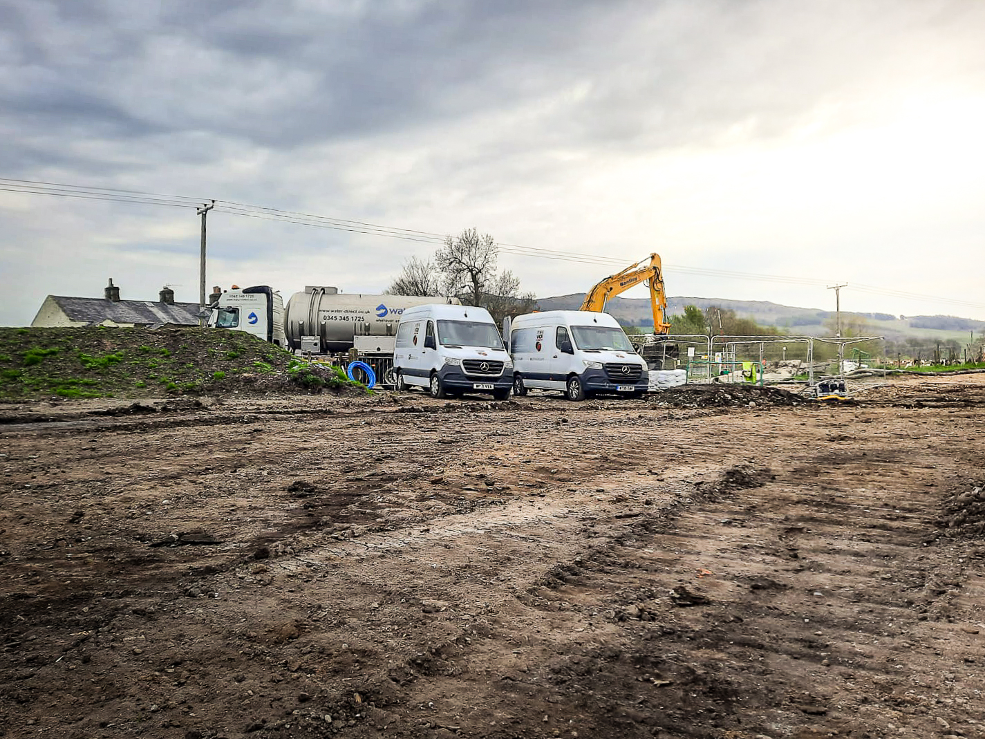 Steve Vick International’s Contract Services team fills 180 metre ...