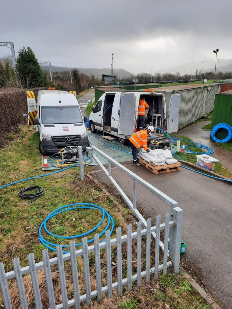 Steve Vick International's Innovative Grout Filling Project for Wales & West Utilities in ...